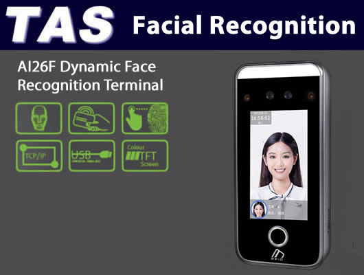 AI26F Dynamic Face Recognition Terminal, Biometric facial and ...