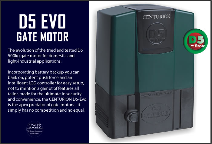 Access control D5 Evo Gate Motors, access control products