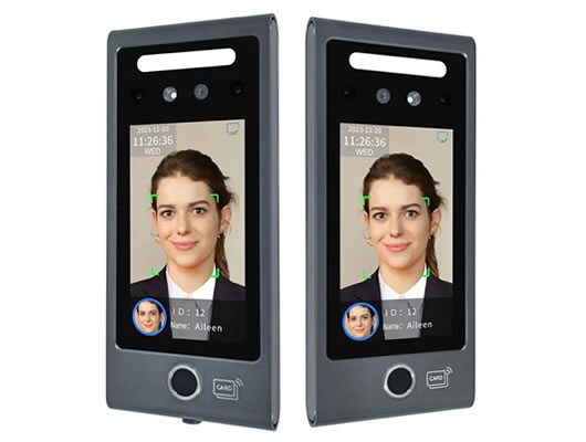WA07F Dynamic Facial & Fingerprint Recognition Terminal, Biometric ...