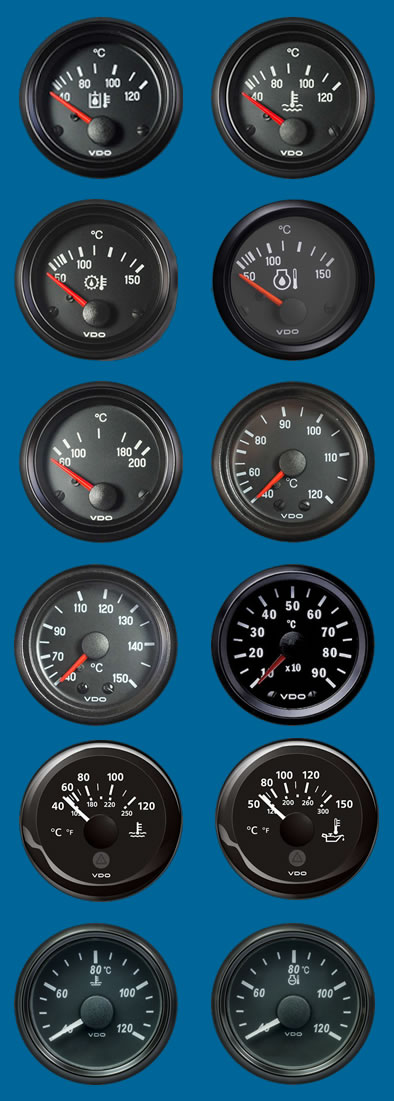 Temperature Gauges, Gauges, vdo gauges, Automotive temperature gauges ...