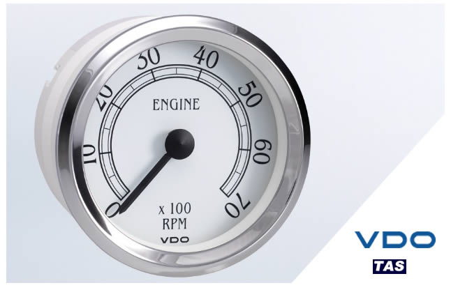 VDO Gauges, VDO, Tachometer, VDO Tachometer, Cockpit Royale 7000 RPM ...
