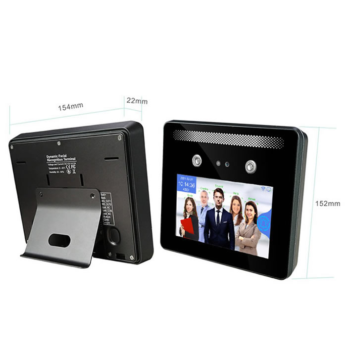 AI05 Dynamic Facial Recognition System Terminal, Biometric facial and ...