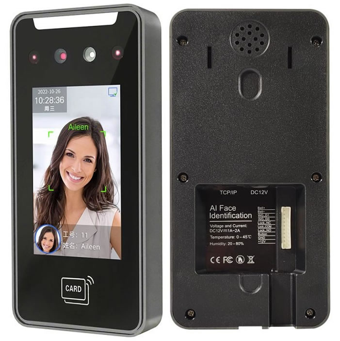 AI21 Dynamic Facial Recognition System Terminal, Biometric facial and ...