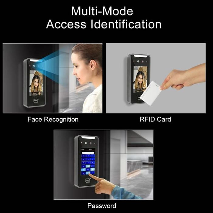 AI21 Dynamic Facial Recognition System Terminal, Biometric facial and ...