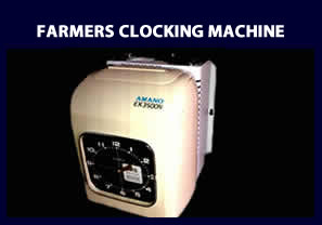 Clocking Systems Products, Time attendance, Clock card machine, Clock ...