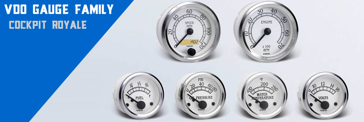 VDO Gauges, VDO, Tachometer, VDO Tachometer, Cockpit Royale 7000 RPM ...